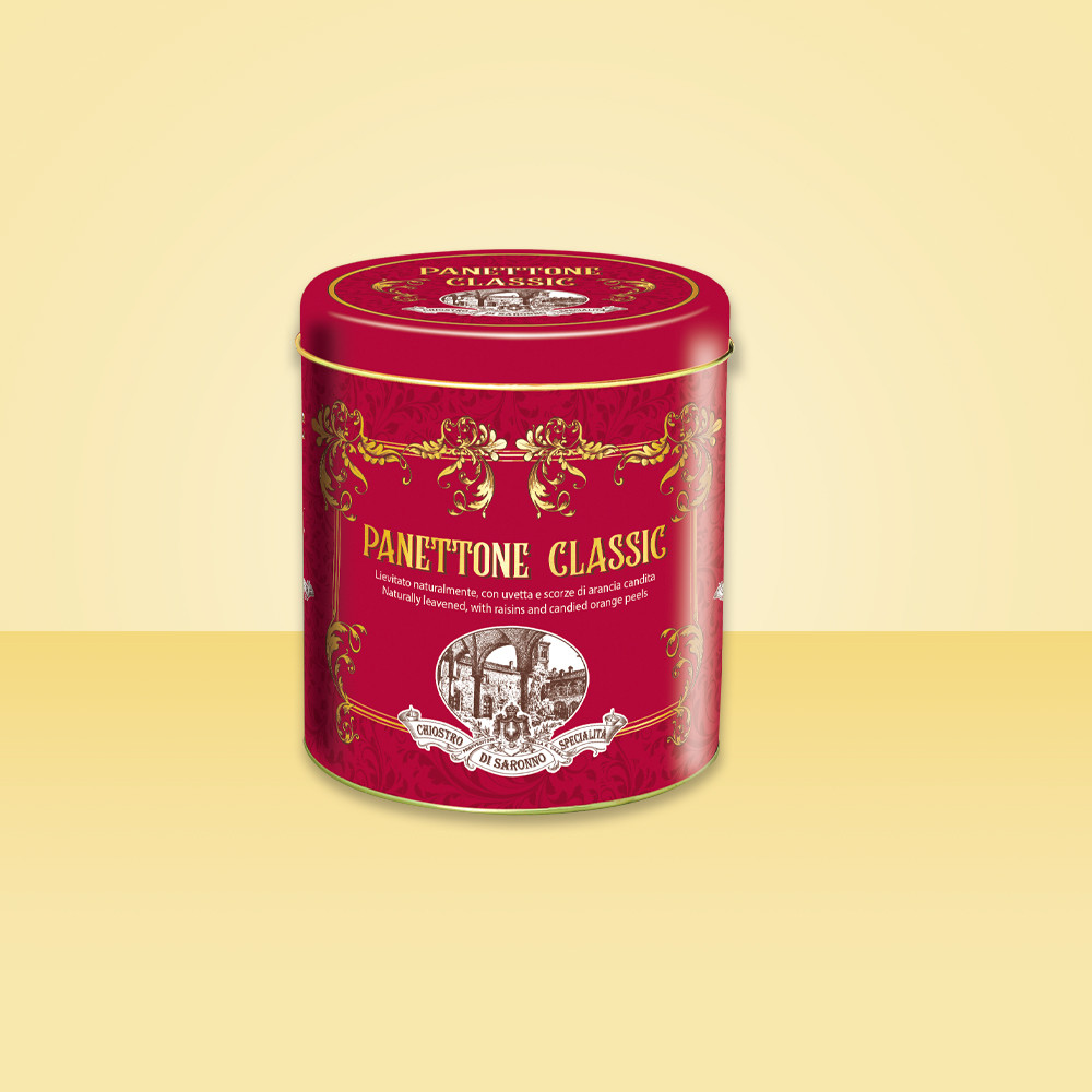 Mini Classic Panettone – Metal tin – Simply Deli | e-shop delicatessen